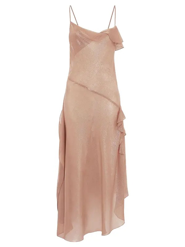 Victoria Beckham Bias-cut Cami Slip Dress - Pink
