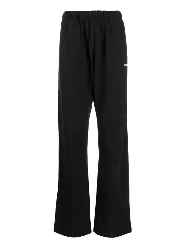 We11Done Logo-print Track Pants - Black