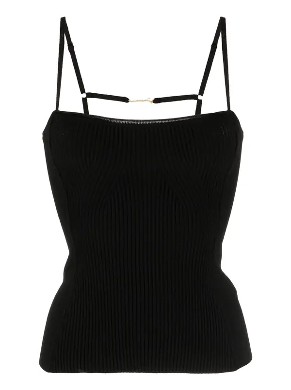 Jacquemus Le Haut Sierra Tank Top - Black