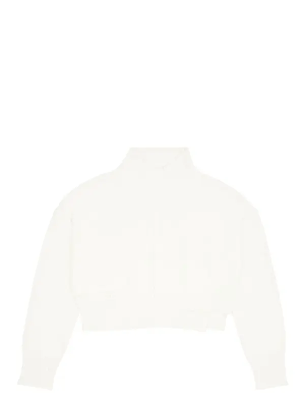 MAISON MARGIELA High-neck Jumper - White