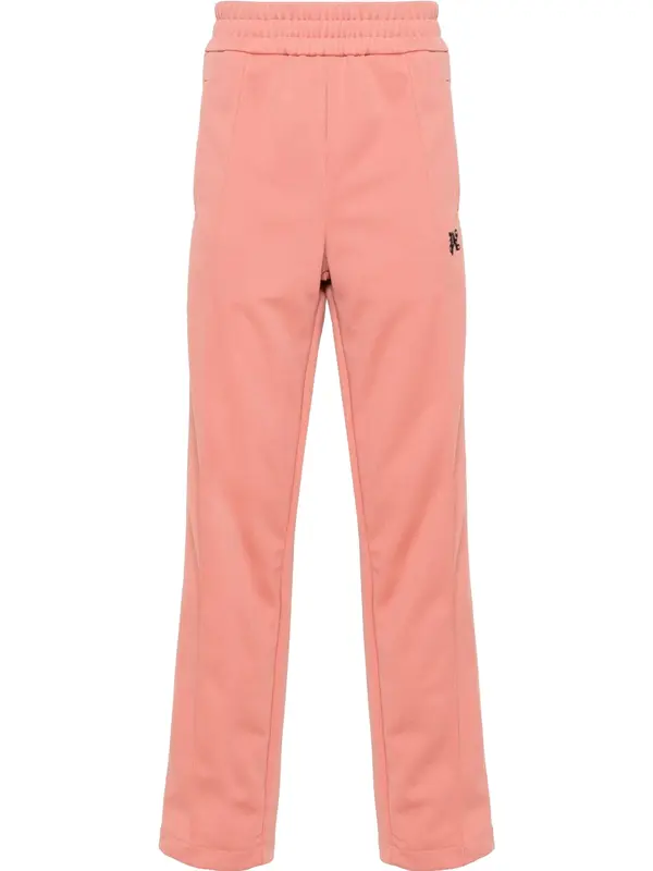 Palm Angels Logo-embroidered Track Pants - Pink