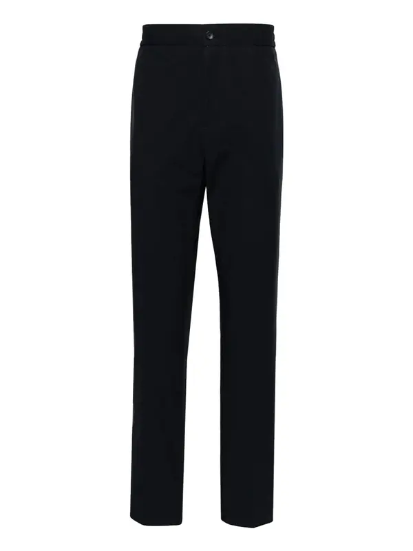 Etro Press-crease Cotton Trousers - Blue