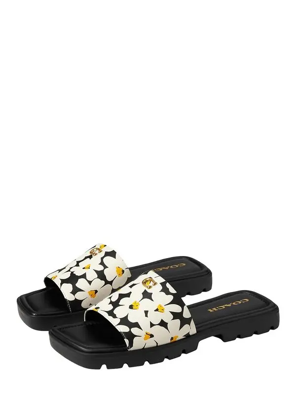 COACH Florence Sandal - Black
