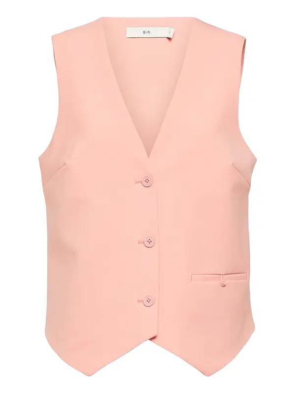 Sir The Label Dario Vest - Pink