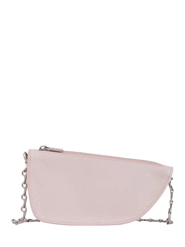 Burberry Micro Leather Shoulder Bag - Pink