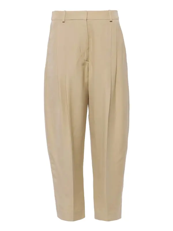 Stella McCartney Iconic Cropped Pants - Beige