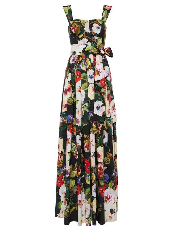 Dolce & Gabbana Cotton Gown - Multicoloured