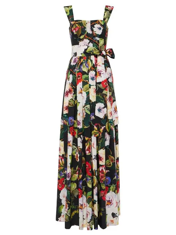 Dolce & Gabbana Cotton Gown - Multicoloured