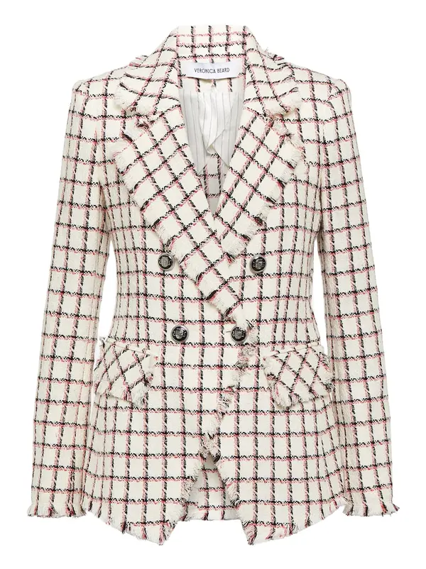 Veronica Beard Taja Double-breasted Jacket - Multicoloured