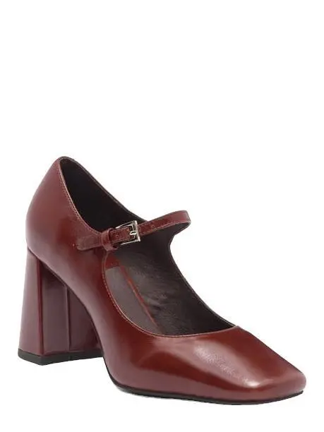 Jeffrey Campbell Bourdin Mary Jane Pump - Brown