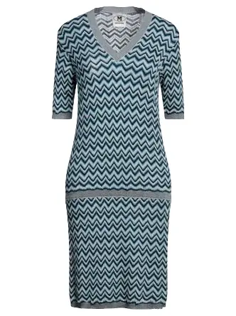 Missoni Midi Pencil Dress - Blue