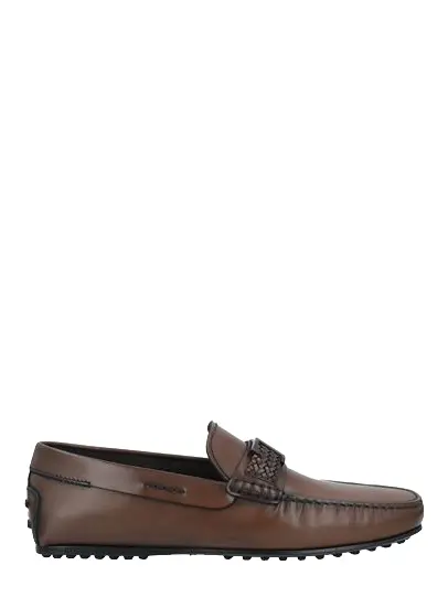 TOD'S Leather Loafers - Brown
