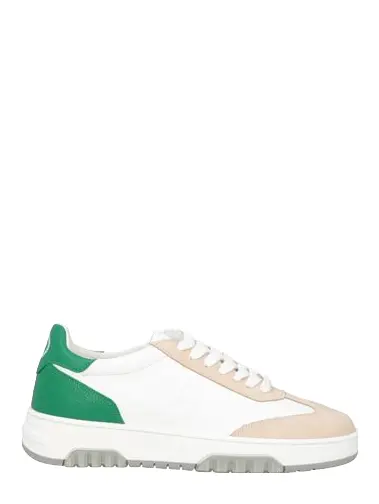POLLINI Leather Sneakers - Beige