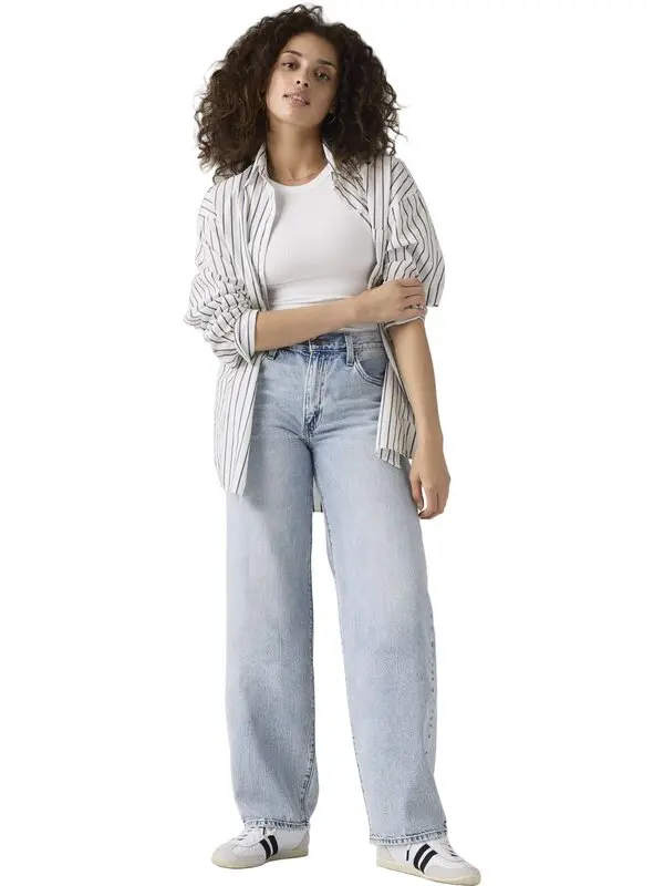 LEVI'S Baggy Dad Jeans - Fan Flare