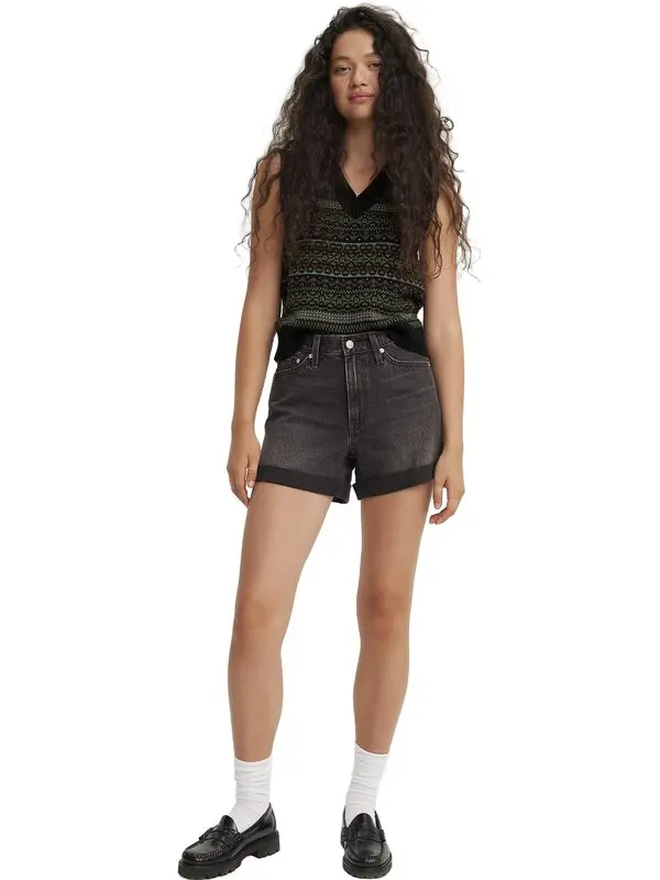 LEVI'S Rolled 80s Mom Shorts - Truth Or Dare