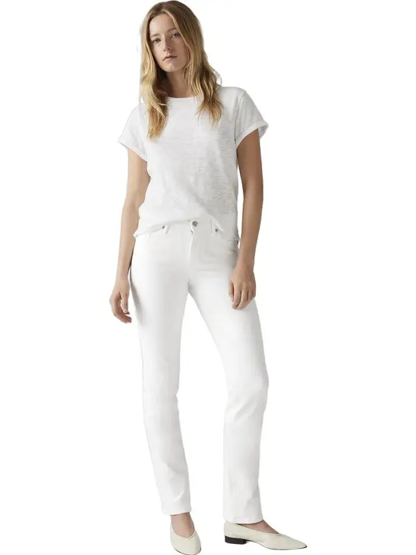 LEVI'S Classic Straight Fit Jeans - Simply White