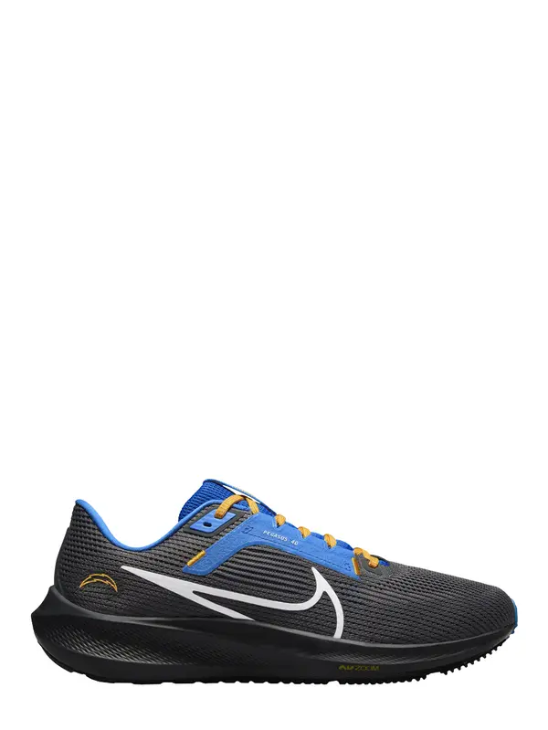 Nike Nfl X Air Zoom Pegasus 40 'los Angeles Chargers' Sneakers - Black