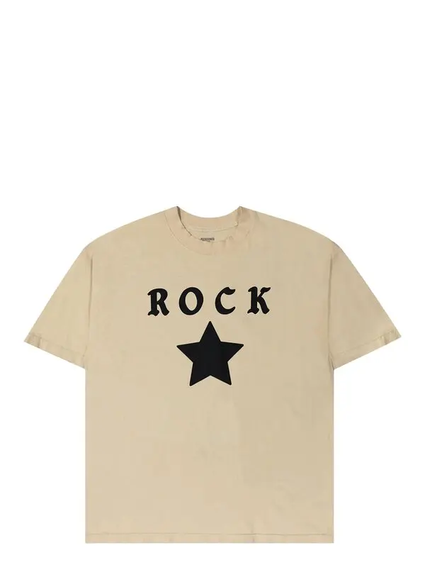 PLEASURES Rockstar T-shirt - Tan