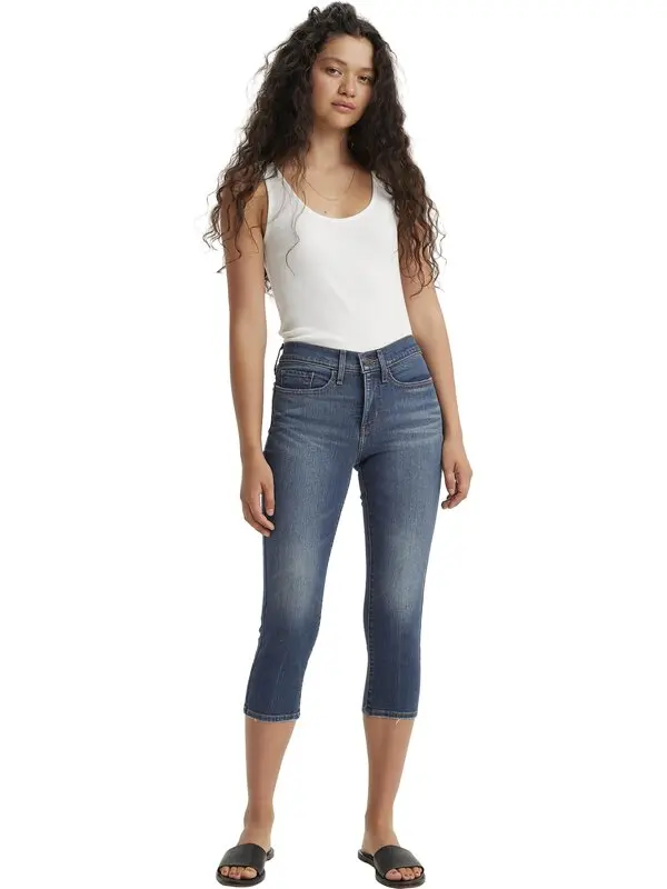 LEVI'S 311 Shaping Skinny Capri Jeans - Dark Wash