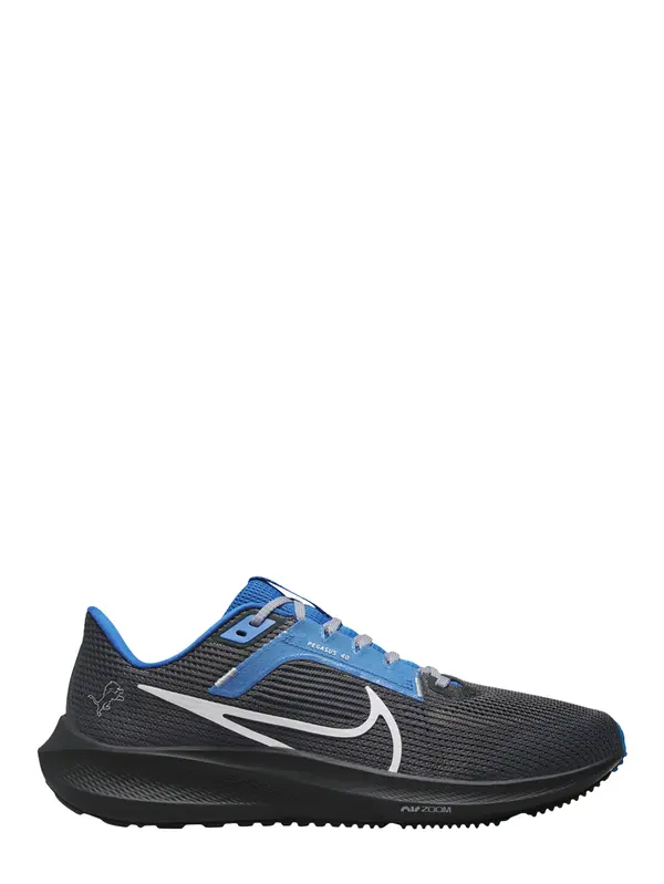 Nike Nfl X Air Zoom Pegasus 40 'detroit Lions' Sneakers - Black