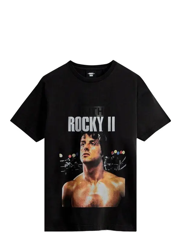 Kith For Rocky Ii Vintage Tee - Black