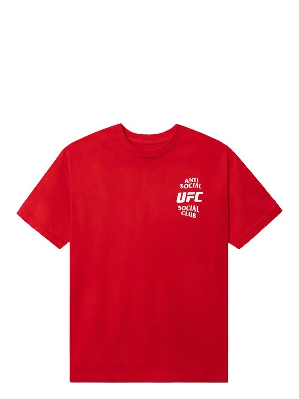 ANTI SOCIAL SOCIAL CLUB X Ufc Self Titled Tee - Red