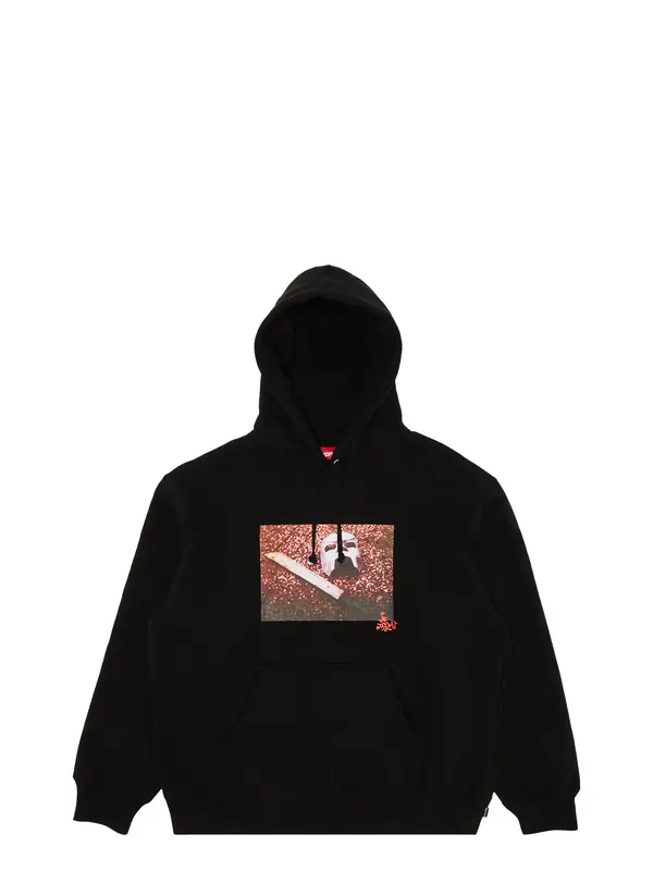 Supreme Mf Doom Hooded Sweatshirt - Black