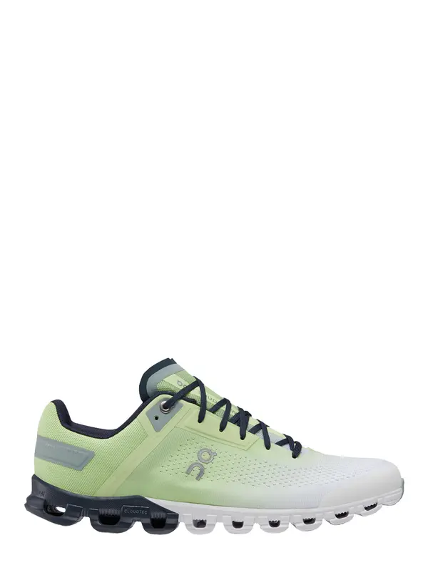 On Cloudflow Lace Up Sneakers - Green