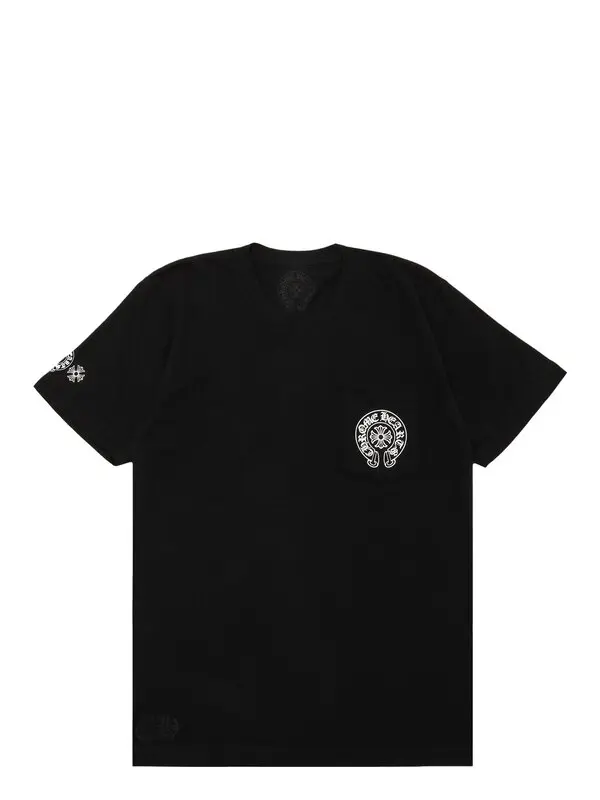 Chrome Hearts Usa Gradient Horseshoe T-shirt - Black