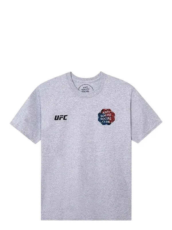 ANTI SOCIAL SOCIAL CLUB X Ufc Conned Tee - Grey