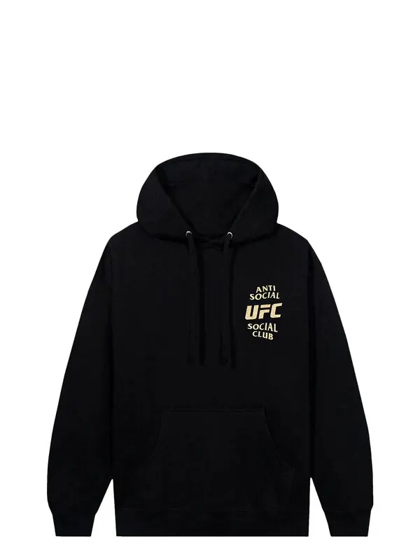 ANTI SOCIAL SOCIAL CLUB X Ufc Self Titled Hoodie - Black