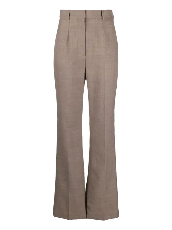 Nanushka Carillo Wool Trousers - Brown