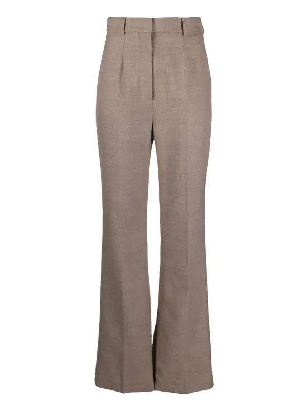 Nanushka Carillo Wool Trousers - Brown