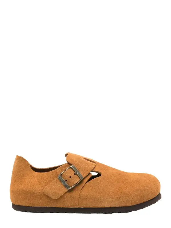 BIRKENSTOCK London Suede Loafers - Brown