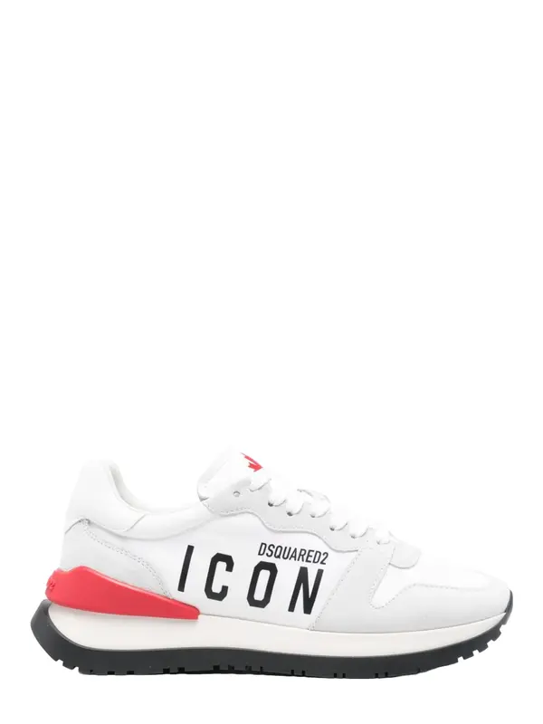 Dsquared2 Icon Panelled Sneakers - Neutrals
