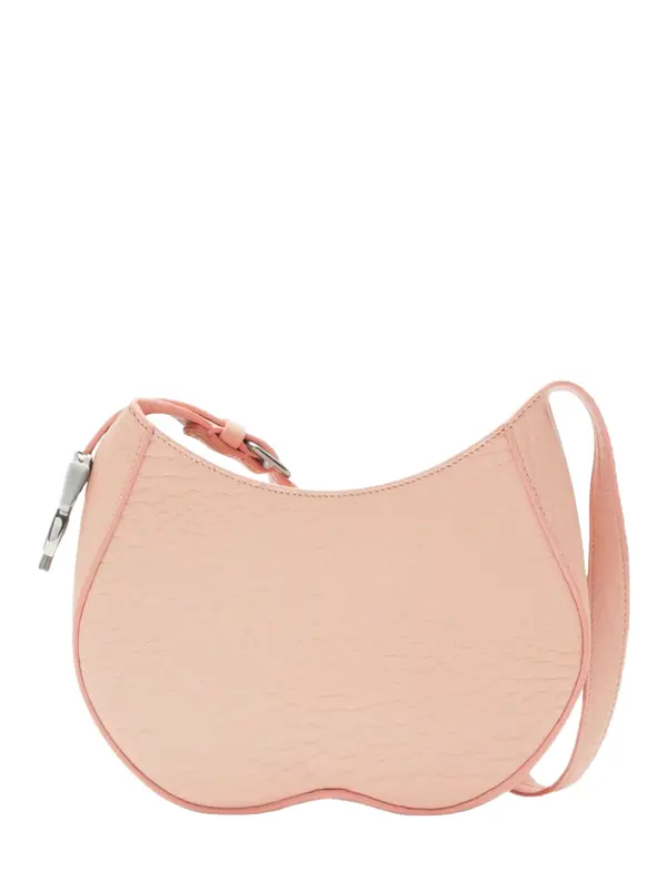 Burberry Small Leather Shoulder Bag - Pink