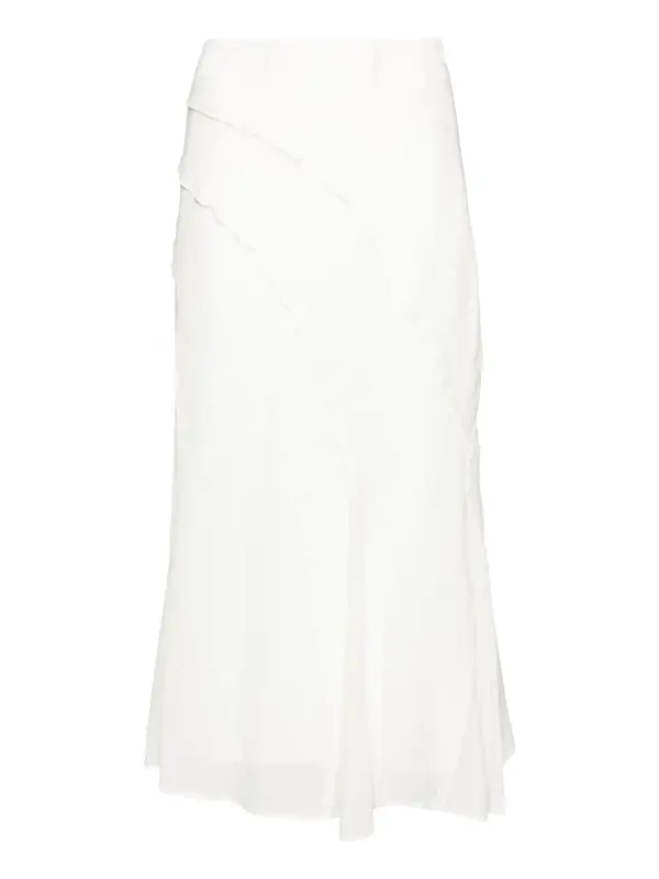 Cult Gaia Dallas High-waisted Midi Skirt - White