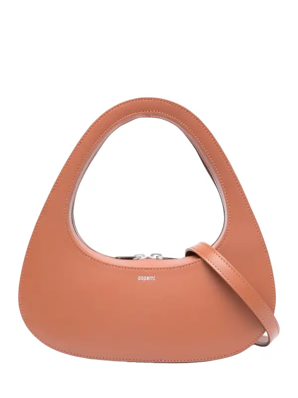 Coperni Swipe Leather Shoulder Bag - Brown