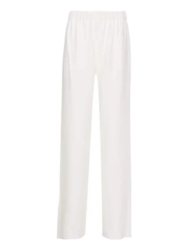 Valentino Garavani Cady Couture Trousers - White
