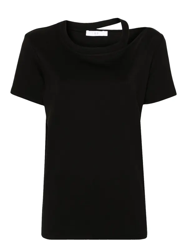 IRO PARIS Auranie Cut-out T-shirt - Black