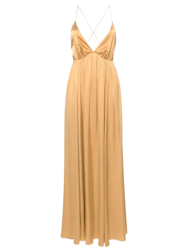 Zimmermann Open-back Maxi Dress - Neutrals
