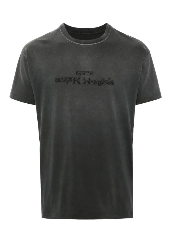 MAISON MARGIELA Reverse Logo T-shirt - Black