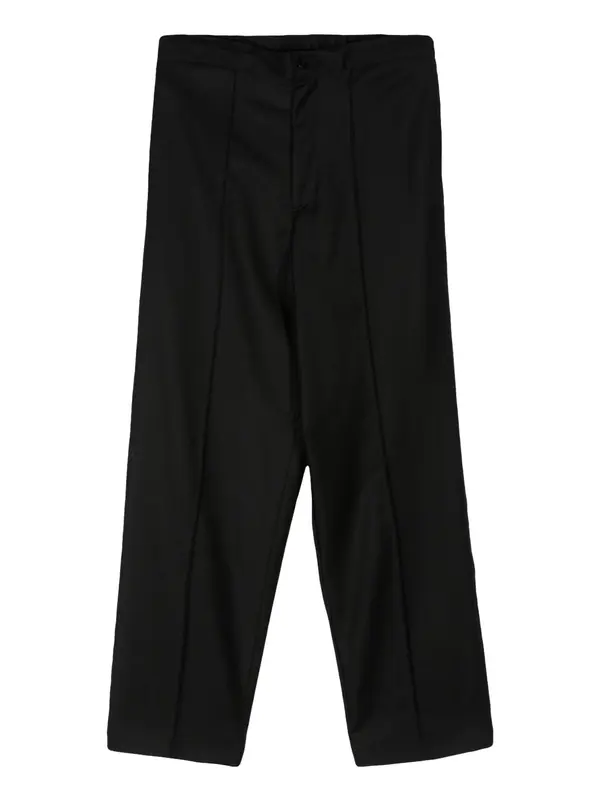 COSTUMEIN Virgin Wool Tailored Trousers - Black