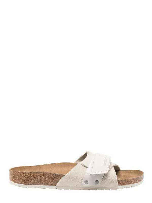 BIRKENSTOCK Oita Leather Slides - White