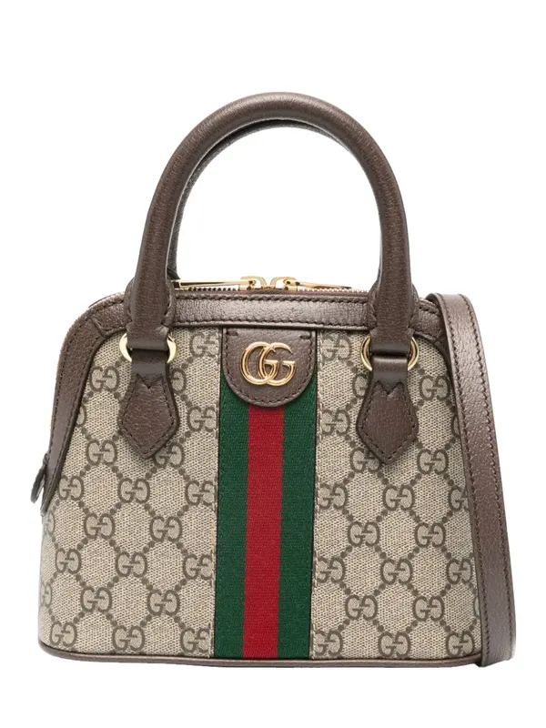 Gucci Mini Ophidia Shoulder Bag - Neutrals