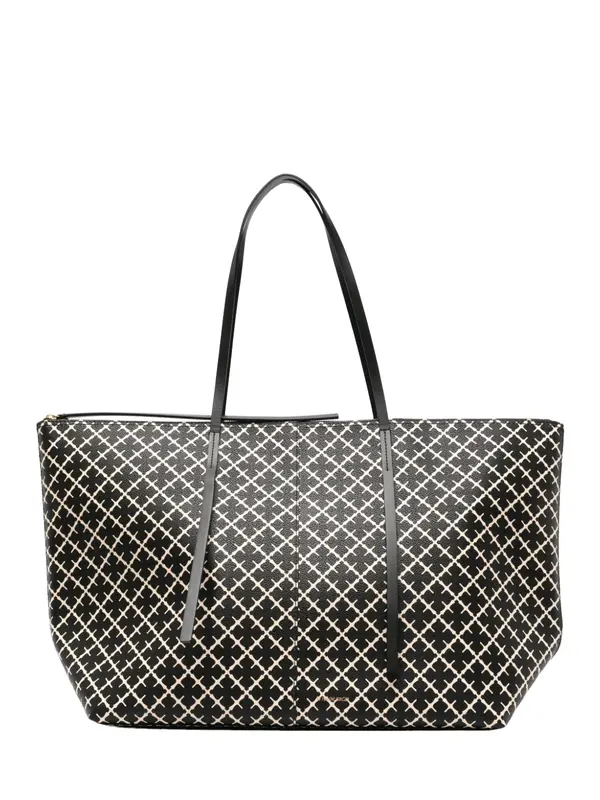 BY MALENE BIRGER Luze Logo-print Tote Bag - Black