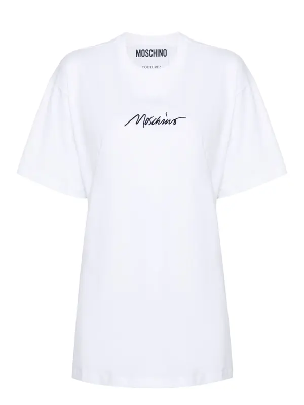 Moschino Embroidered T-shirt - White