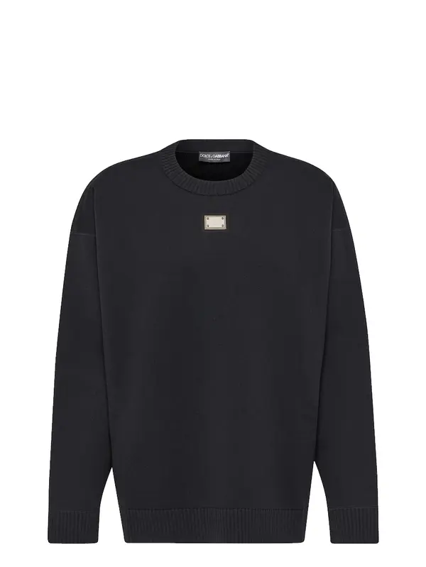 Dolce & Gabbana Logo Sweatshirt - Black