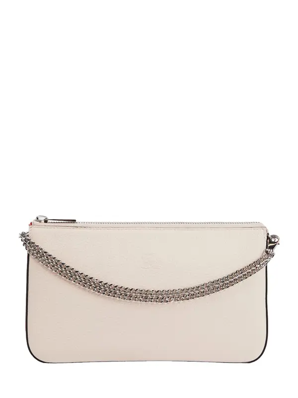 CHRISTIAN LOUBOUTIN Loubila Hybrid Leather Crossbody Bag - Brown