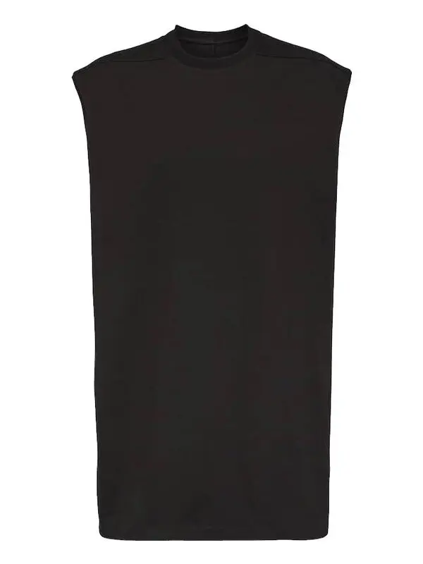 Rick Owens Tarp Cotton T-shirt - Black